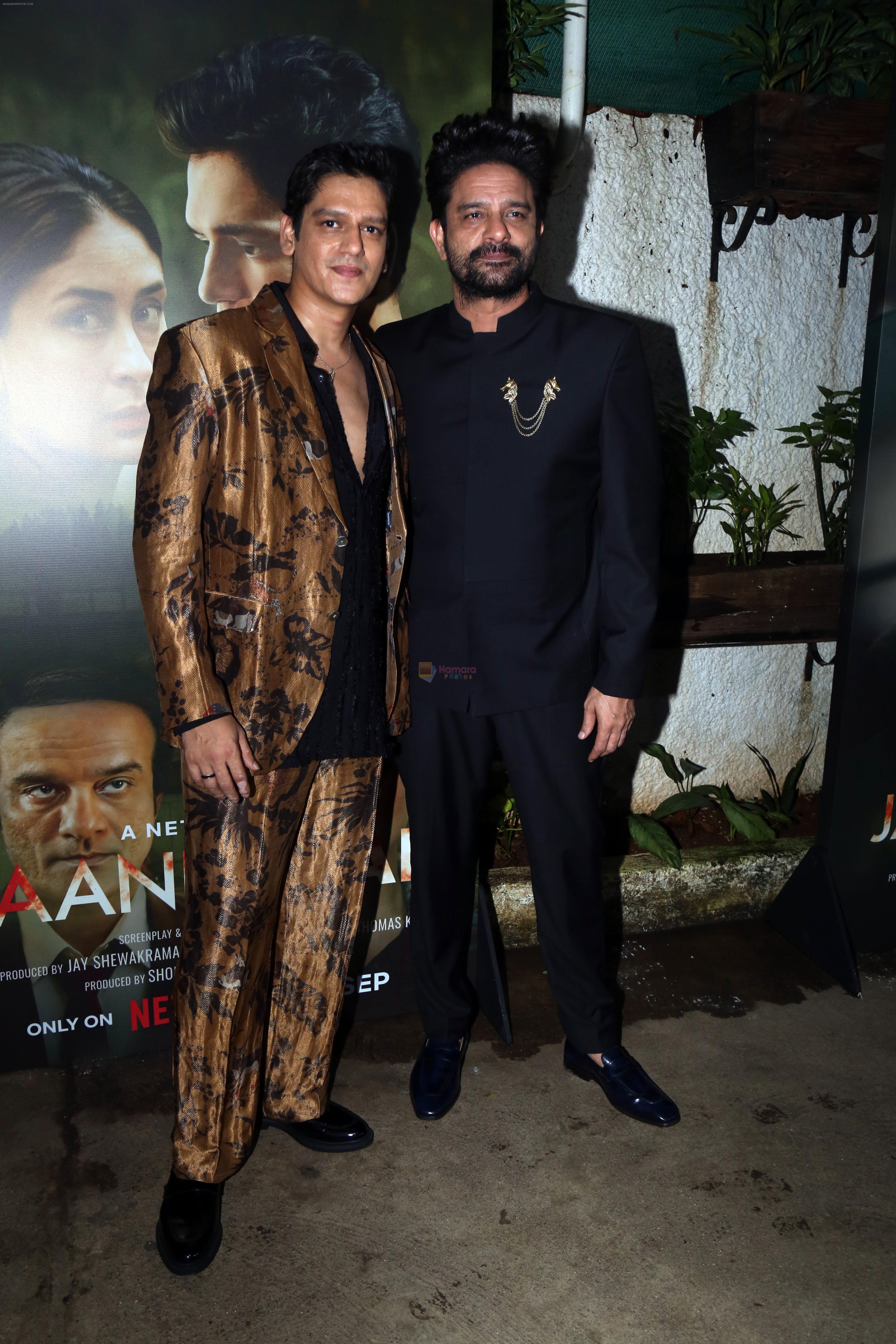Jaideep Ahlawat, Vijay Varma attends Jaane Jaan Screening on 18th Sept 2023 / Jaideep Ahlawat ...